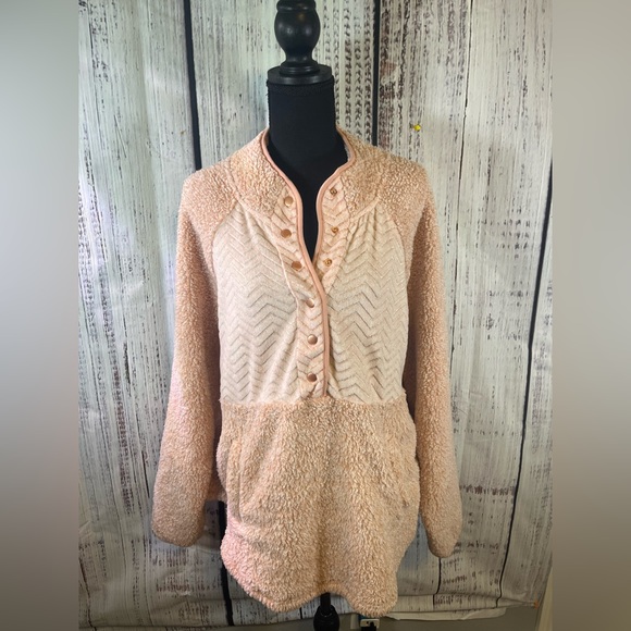 Maurices | Sweaters | Euc Maurices X Pinkrose Gold Buttons With Side Pockets | Poshmark